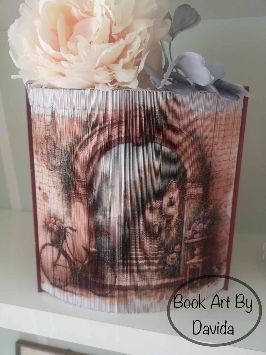 Vintage Boke in Door Photo Edge Pattern (book Art) - Etsy