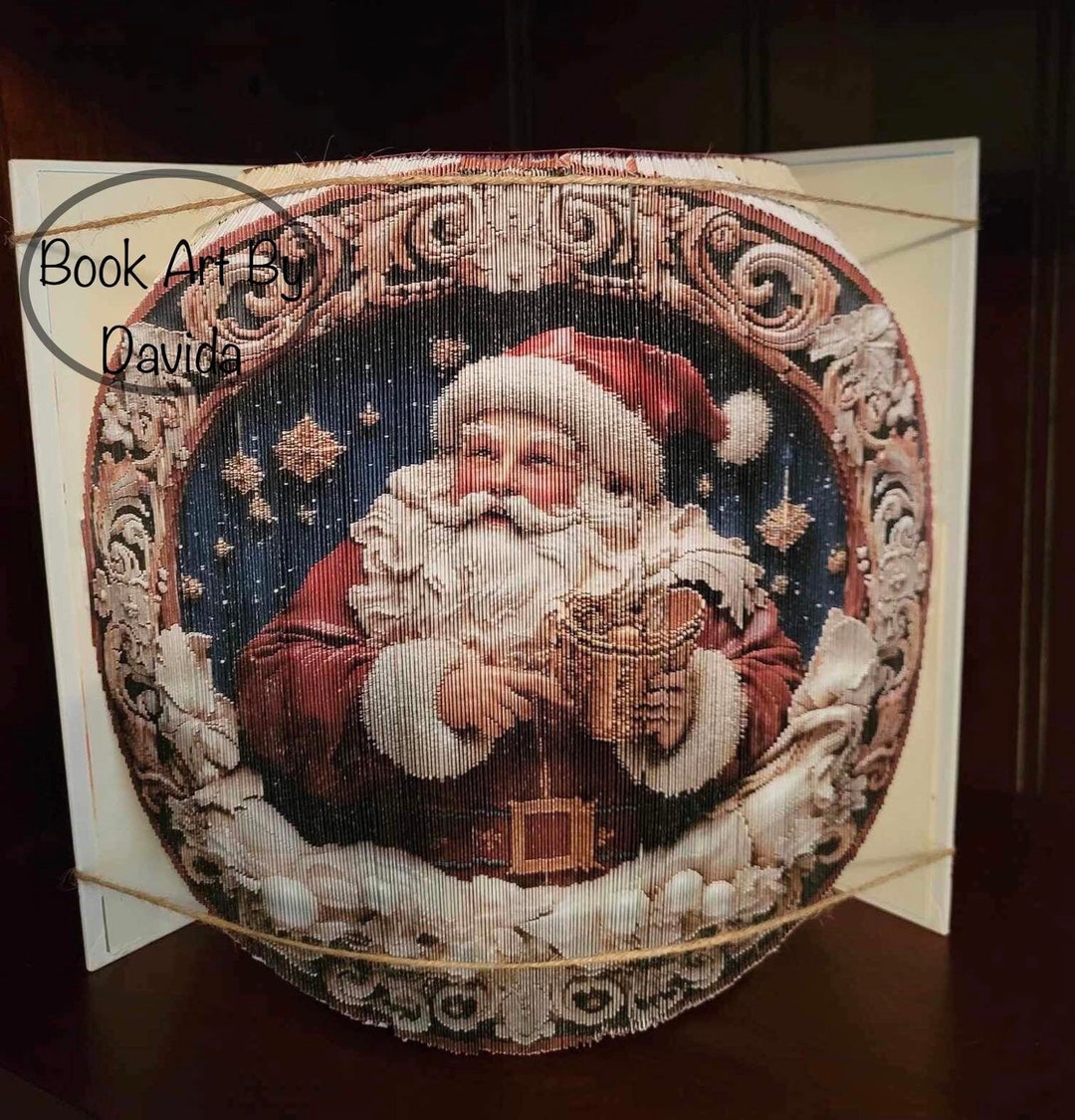 3D Santa Photo Edge Combi Pattern - Etsy