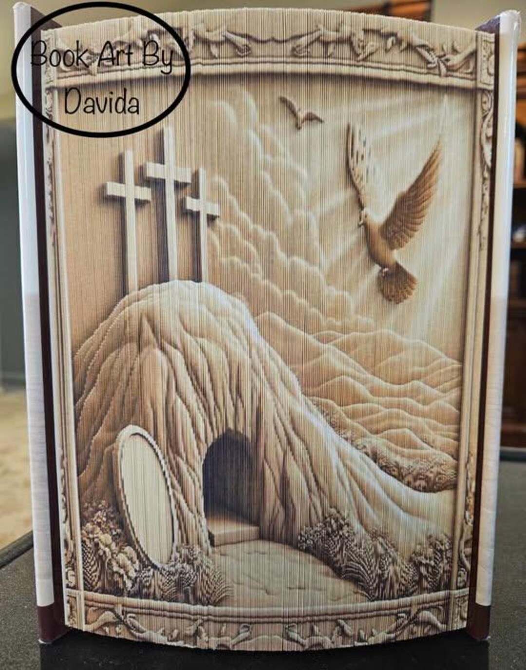 3D Easter Empty Tomb 3 Photo Edge Pattern - Etsy