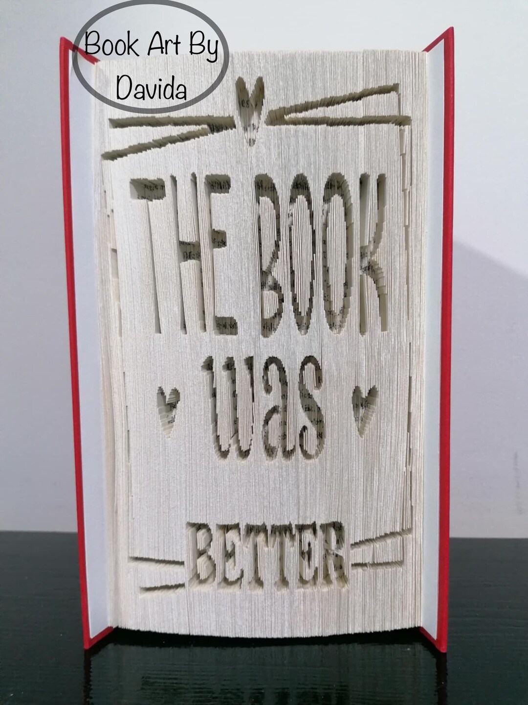 The Book Was Better MMCF Measure Mark Cut and Fold Pattern (book Art ...
