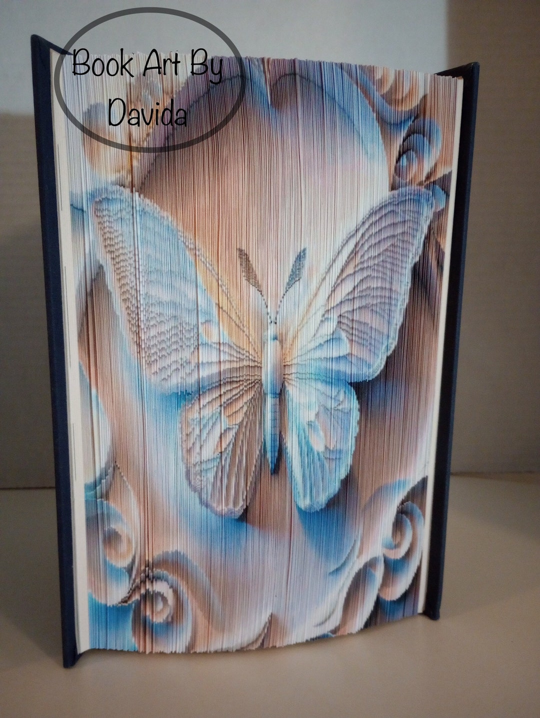 3D Butterfly Photo Edge Pattern book Art - Etsy