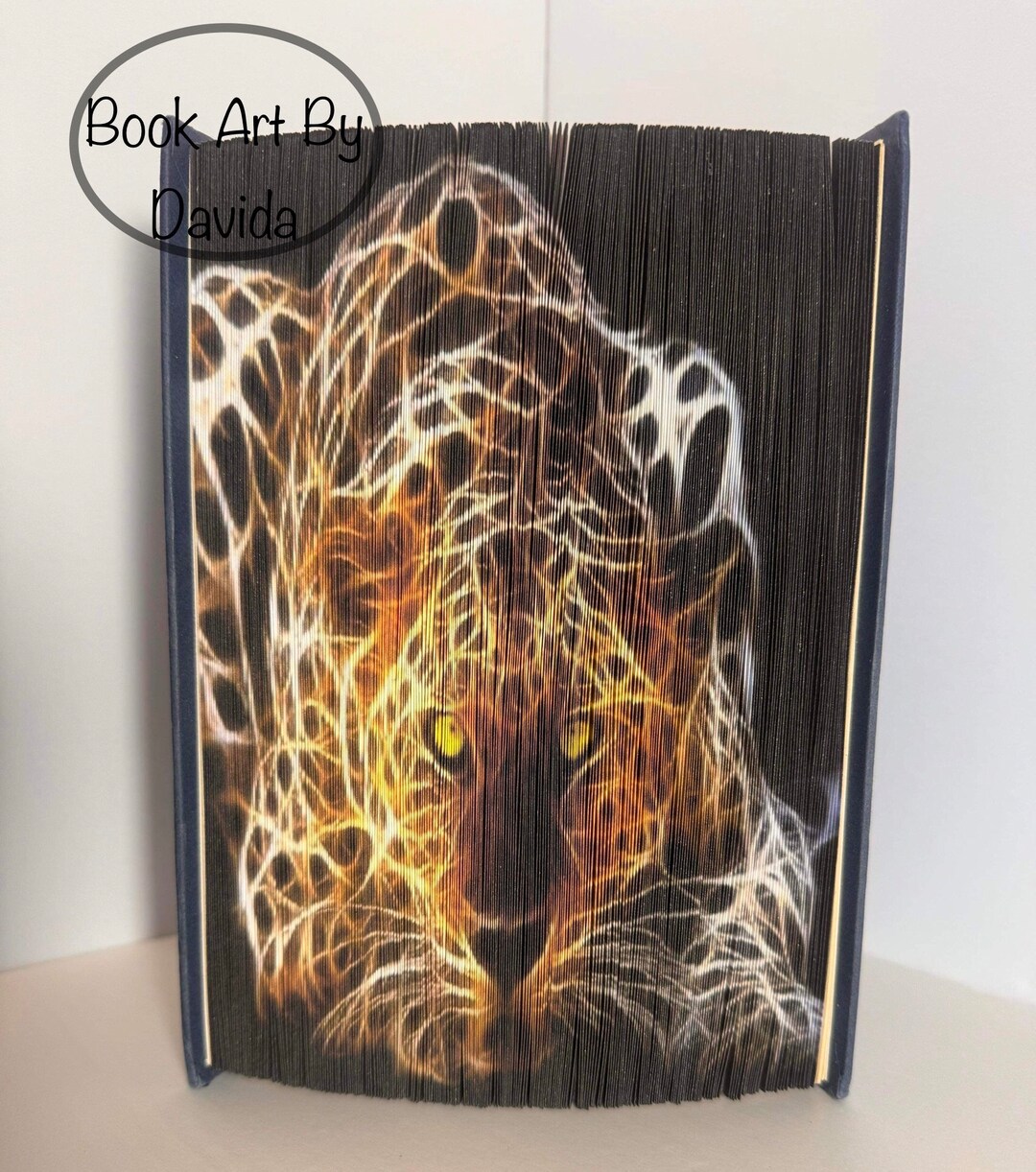 Cheetah Photo Edge Pattern (book Art) - Etsy