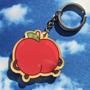 Sunny Apple Caleb Love and Deepspace 2-sided Acrylic Keychain - Etsy