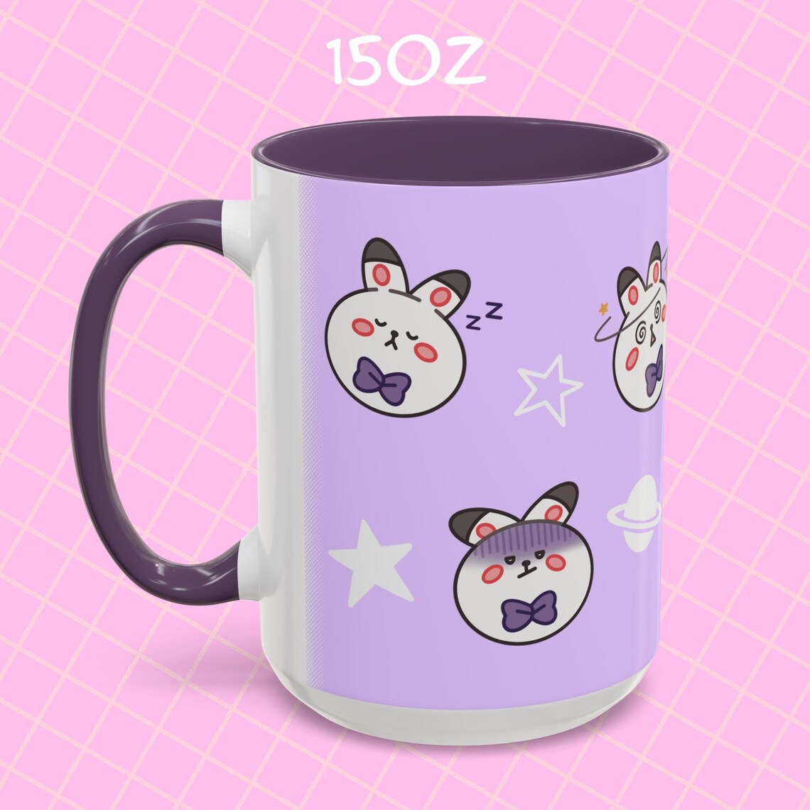 Bunbun Love and Deepspace Xavier Mug (11oz and 15oz) Perfect for Tea ...