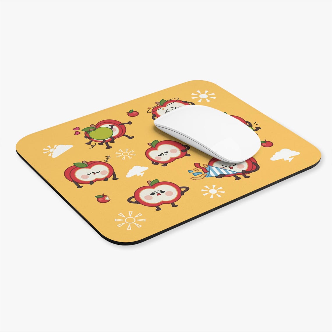 Sunny Apple Mouse Pad - Caleb Love and Deepspace, Otome Merch for Home ...
