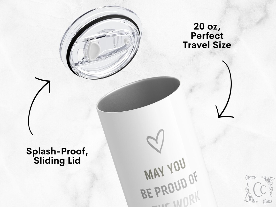 Personalized Receptionist Tumbler, National Receptionist Day Gift ...
