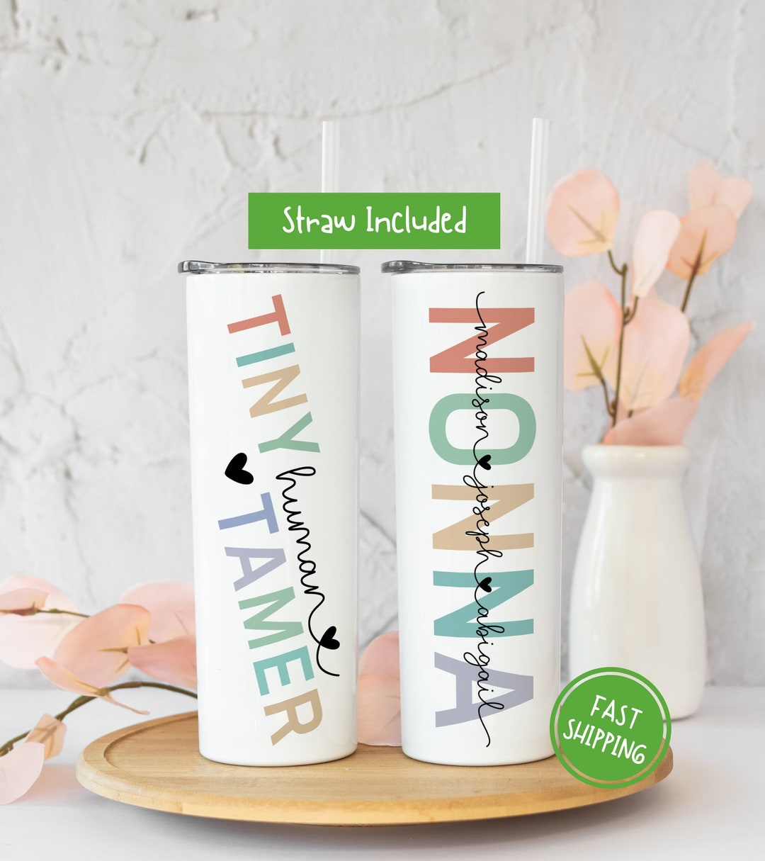 Custom Nonna Tumbler for Nonna Mother’s Day Gift Idea for Nonna Tumbler ...