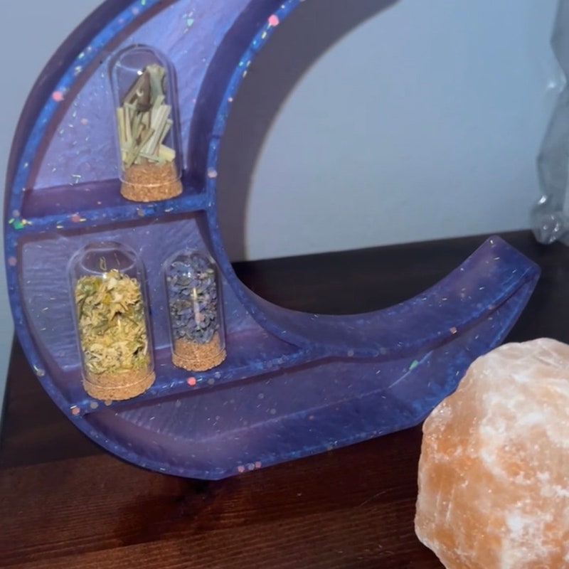 Crystal Moon Shelf - Etsy
