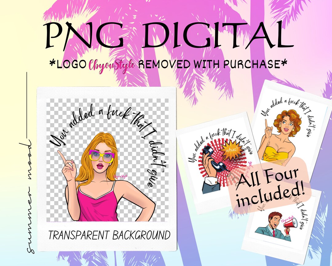 Printable DIGITAL Image LOT PNG File Download you - Etsy