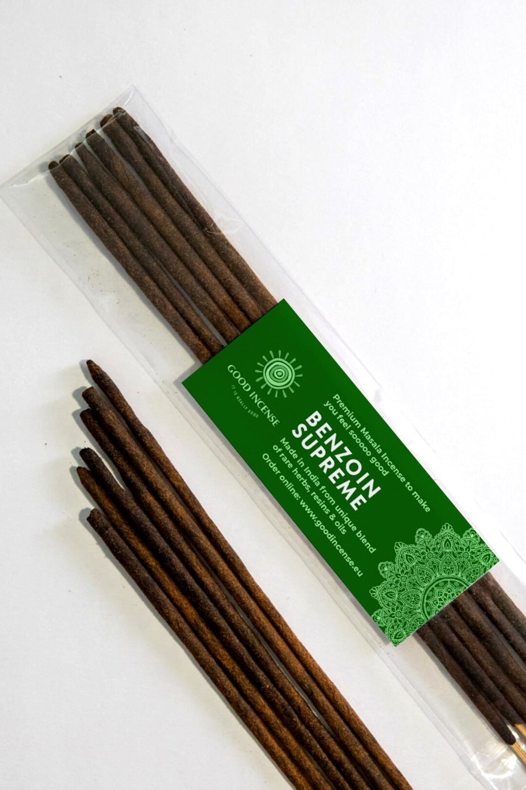 Benzoin Supreme sambrani Incense Sticks Good Incense Pure Hand Rolled ...