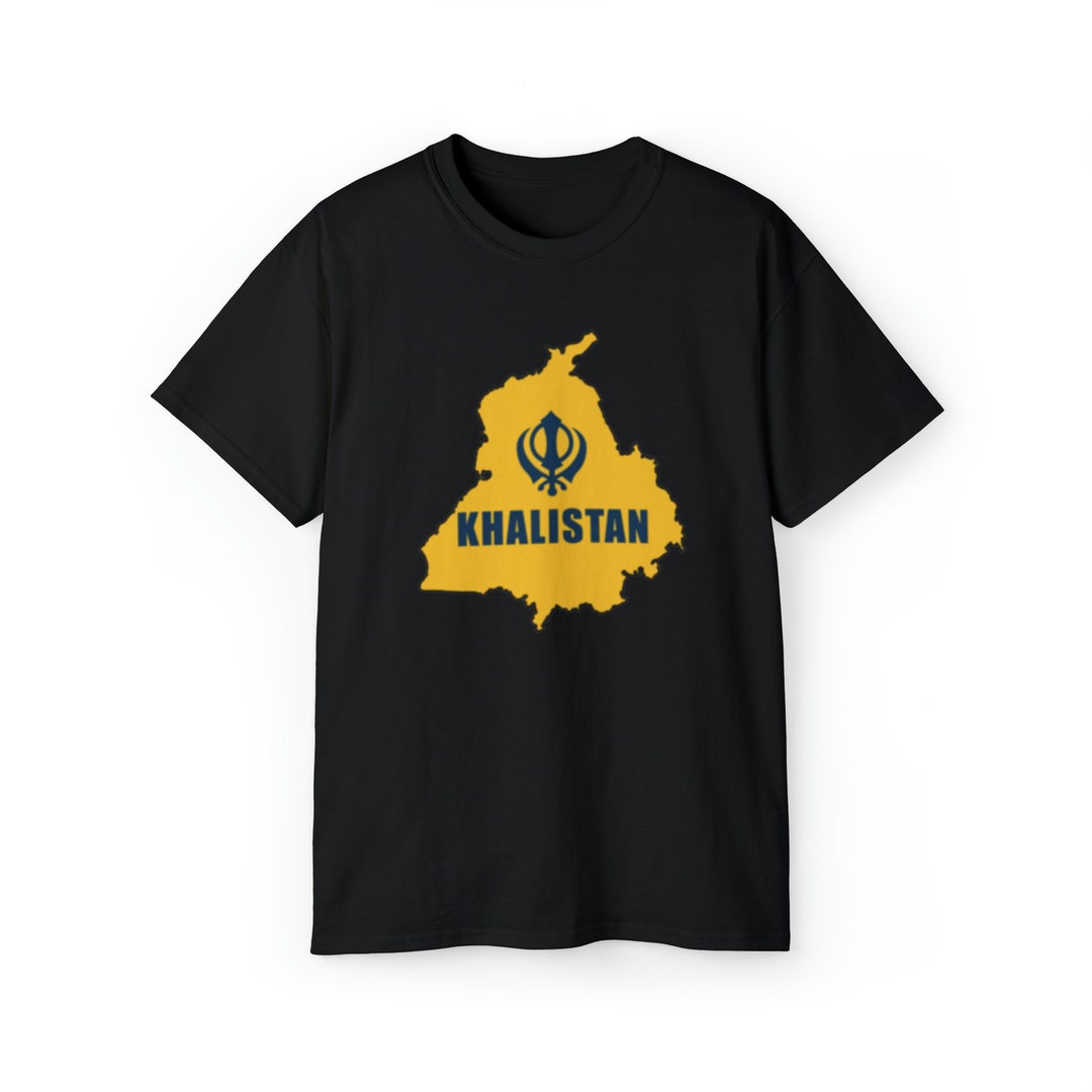 Khalistan Unisex Ultra Cotton T-shirt, Punjabi T-shirt, Custom T-shirt, Punjab Tshirt - Etsy