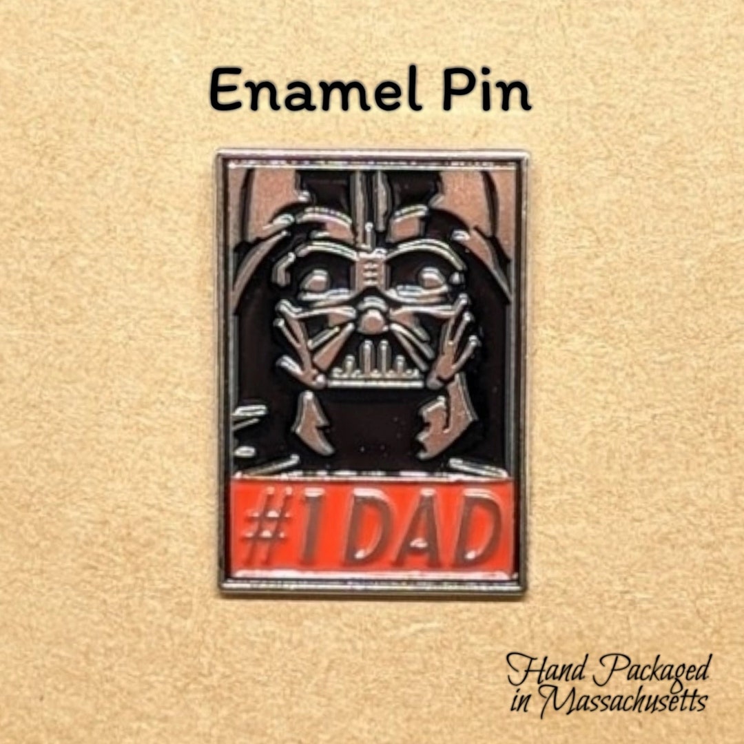 Darth Vader 1 DAD Enamel Pin 84 - Etsy