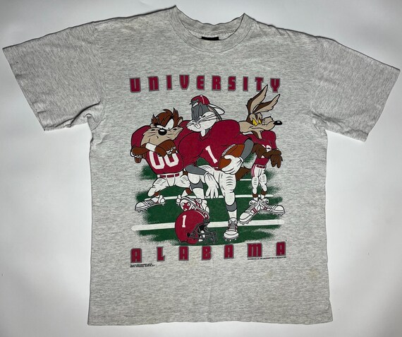 Vintage 1993 Looney Toons University Of Alabama Footb… - Gem