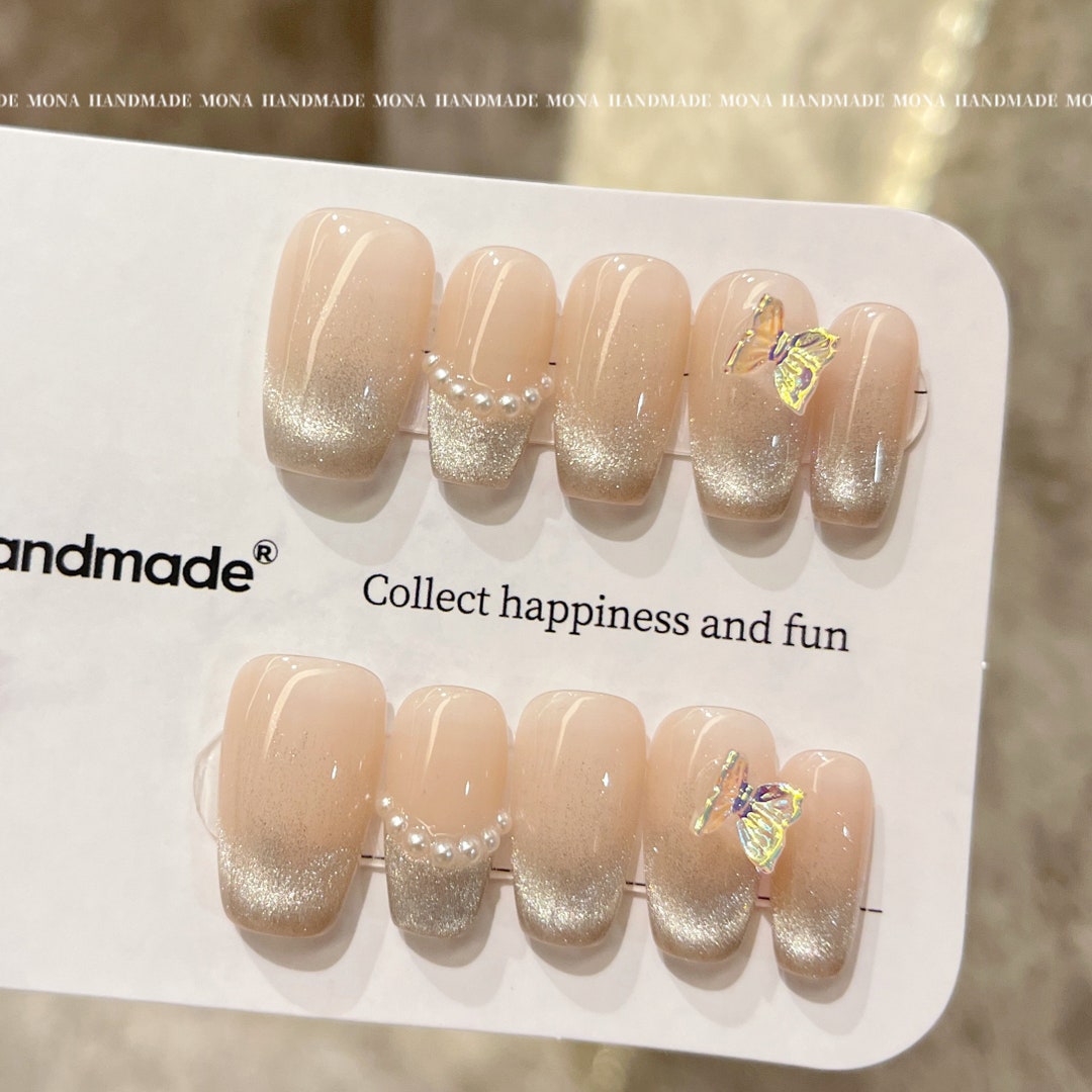 Swiss Nature Magic Nail Art｜hand Made Press-on Nails / Nagelkunst - Etsy