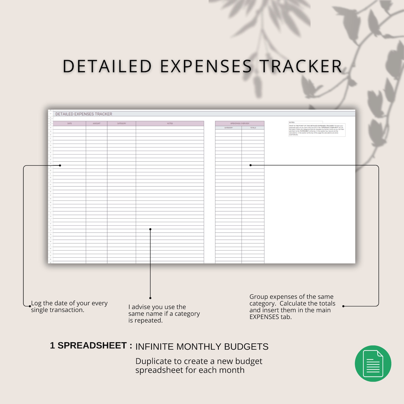 Finance Tracker Spreadsheet Budget Planner for Google Sheets - Etsy