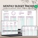 Finance Tracker Spreadsheet Budget Planner for Google Sheets - Etsy