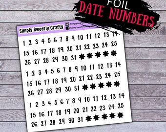 Foil Ready, Printable Stickers, Overlays, Digital Planner Stickers ...