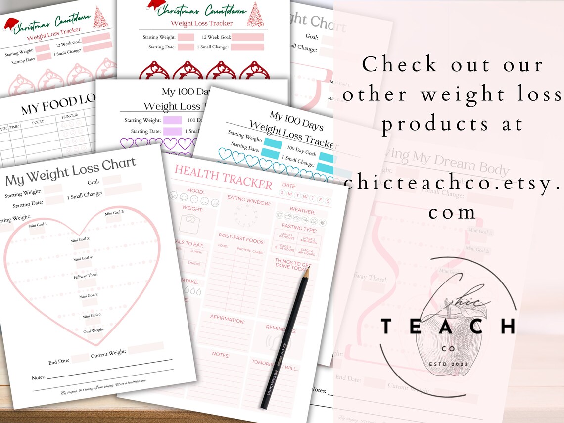 Body Measurement Chart, Printable 10 Week Body Sculpting Tracker ...