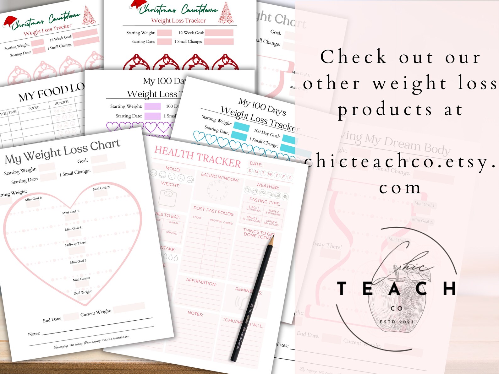 Body Measurement Chart, Printable 10 Week Body Sculpting Tracker ...