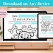 Digital Practice Chart for Kids Printable Practice Challenge - Etsy
