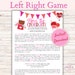 Left Right Game Kid Valentine Day Party Pass the Gift Game Preschool ...
