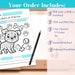 Digital Practice Chart for Kids Printable Practice Challenge - Etsy