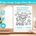 Digital Practice Chart for Kids Printable Practice Challenge - Etsy