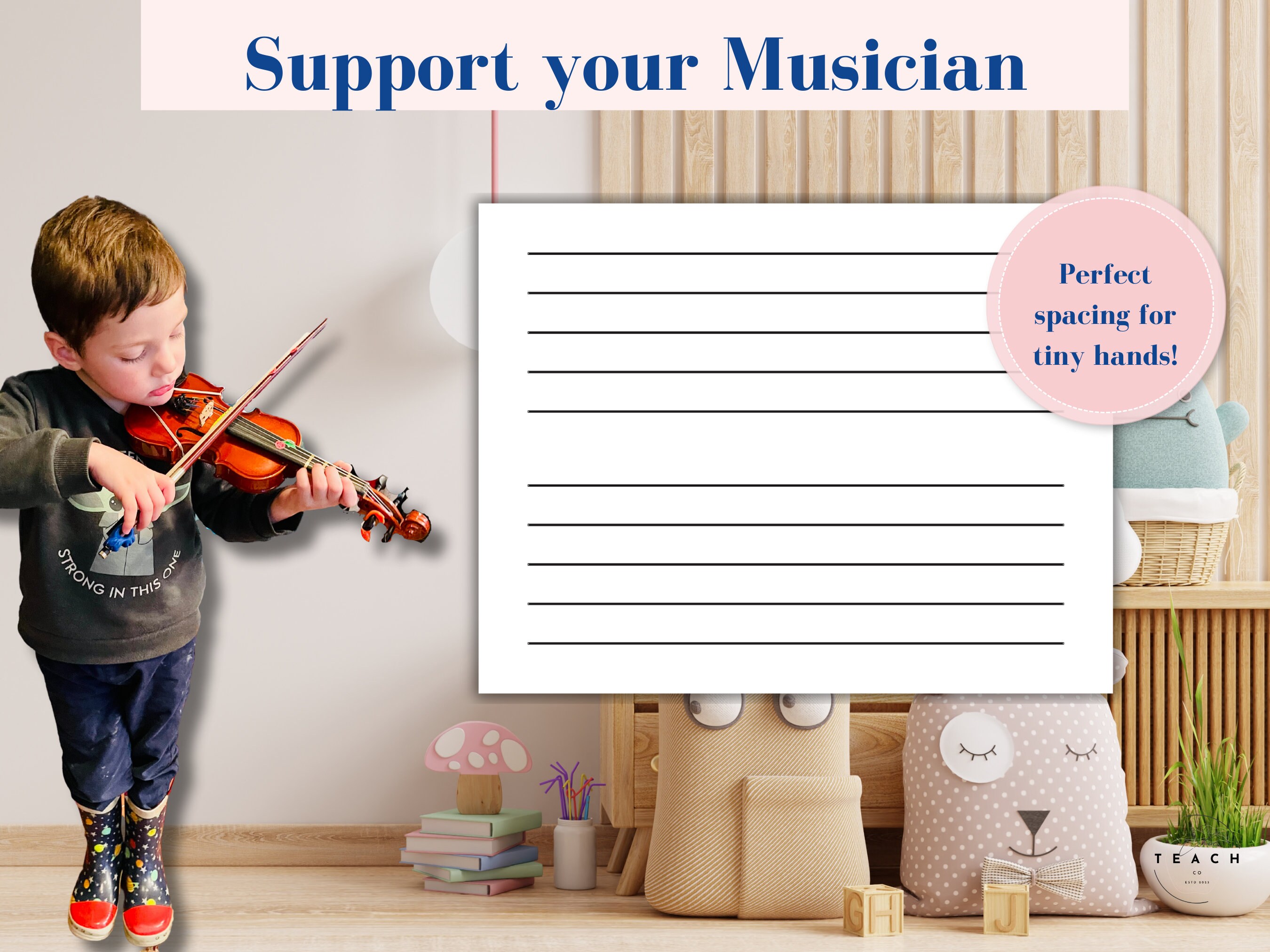 Manuscript Paper Staff Paper Notebook Music Writing Gift Blank Sheet ...