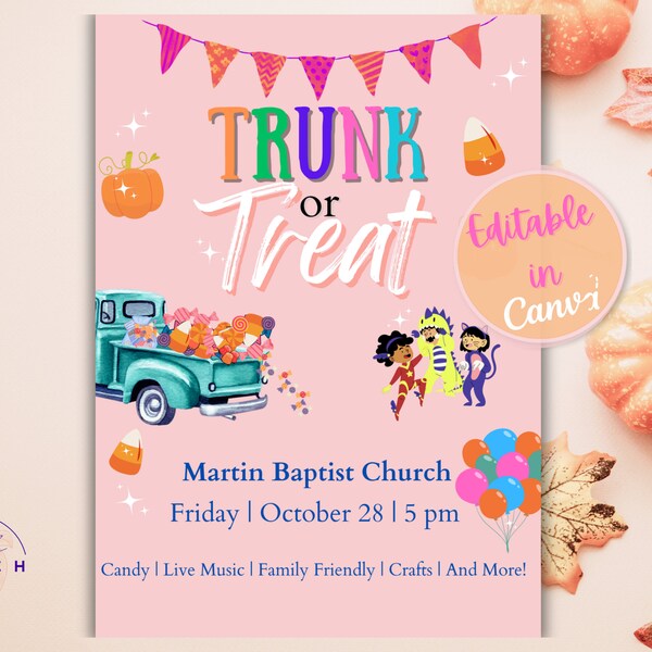 Canva Church Flyer - Etsy