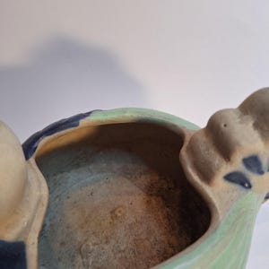 Adorable, Vintage, Clay Pottery Duck Planter - Etsy