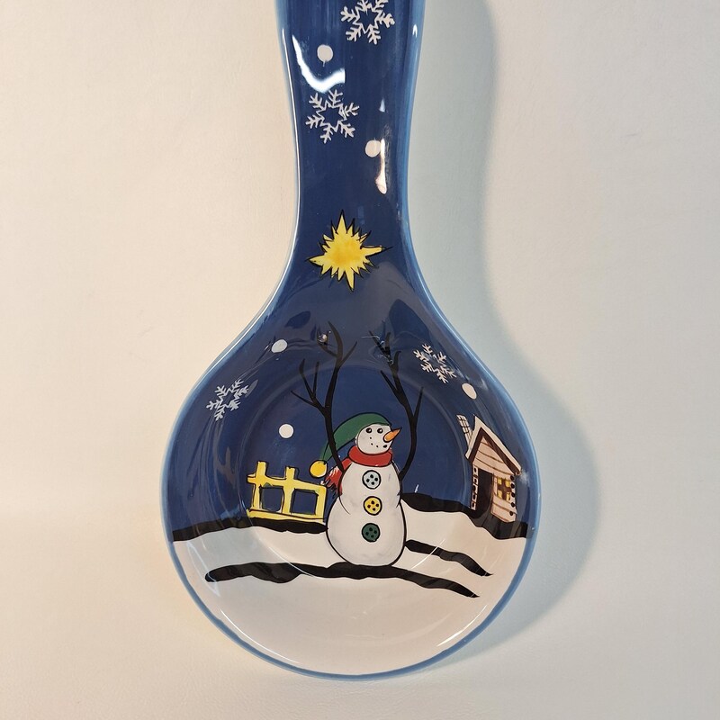 Ceramic Snowman - Etsy