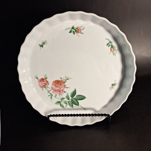 Christineholm Porcelain Rose Baking Dish - Etsy