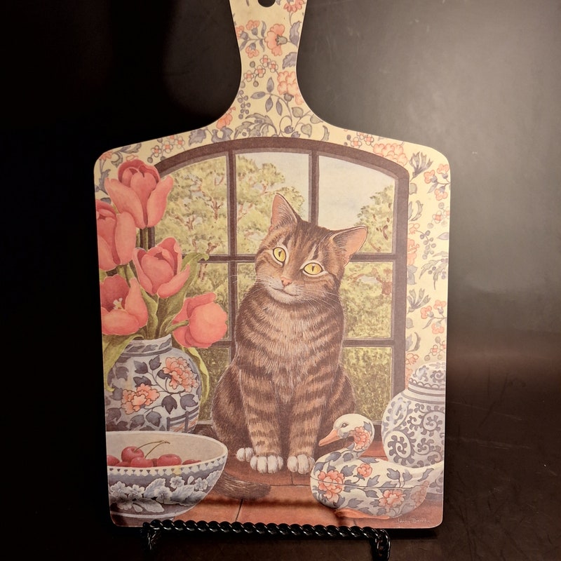 Cat Cutting Board - Etsy