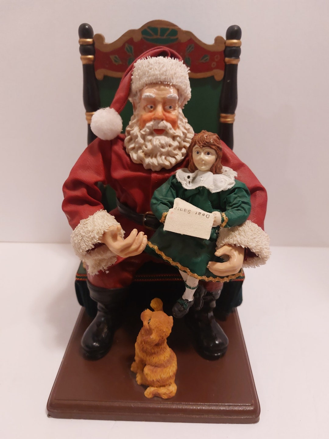 Santa's From Around the World Collection "america " - Etsy