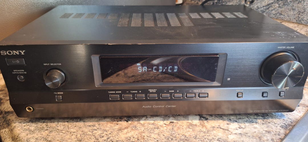 Sony Audio Control Center FM Stereo, AM/FM Receiver Str-dh130 - Etsy