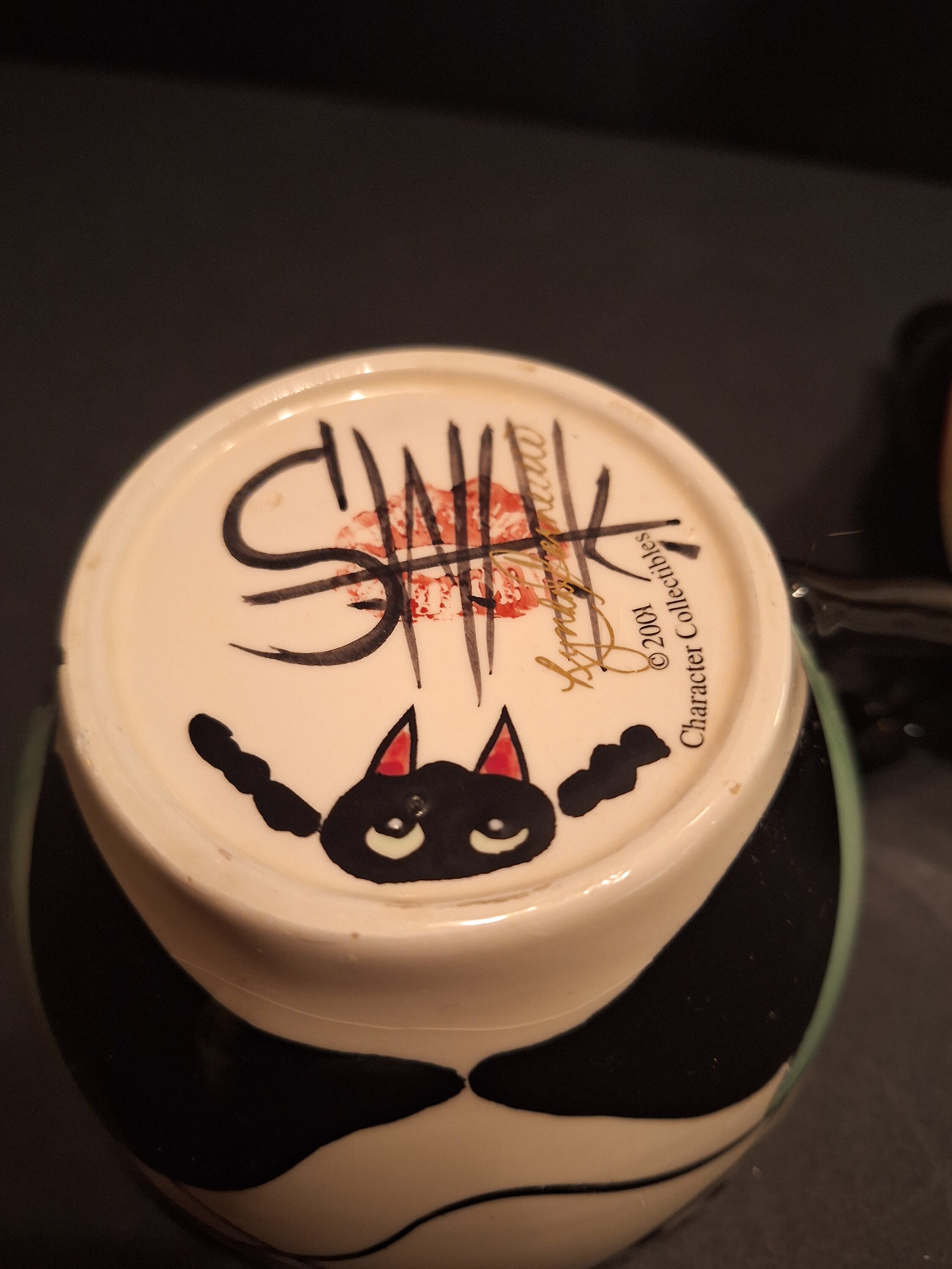 Vintage Swak Lynda Corneille Cat Character Teapot/cup Combination - Etsy