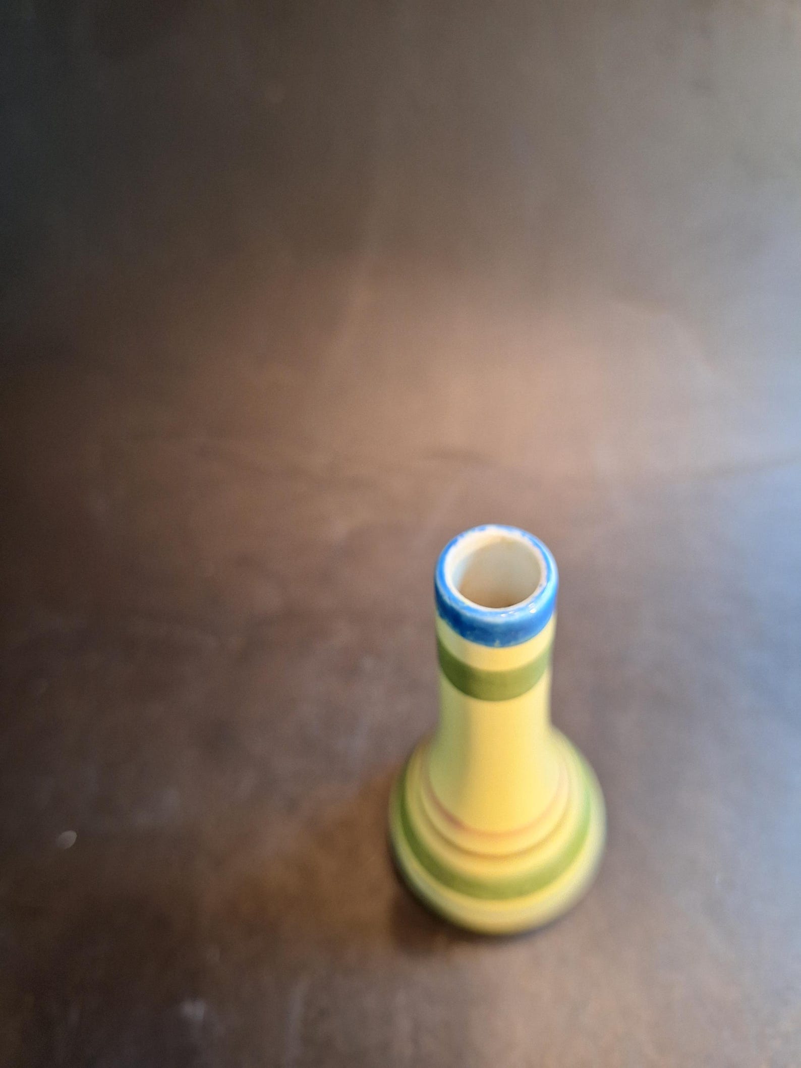 Hand Painted Miniature Bud Vase: Glazed Ceramic, Made in Portugal - Etsy
