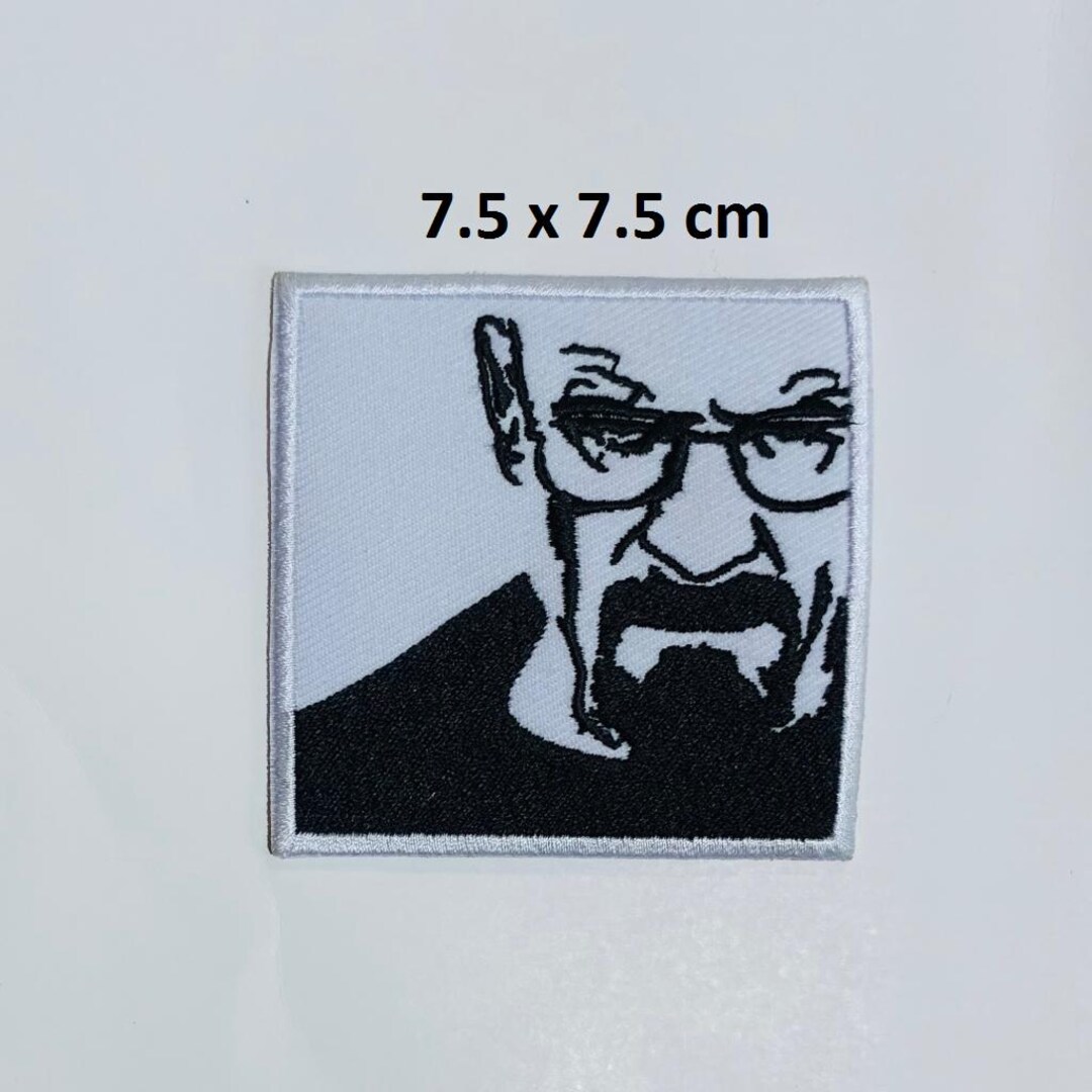 Walter From Breaking Bad Angry Face Applique Embroidered Sew Iron on ...