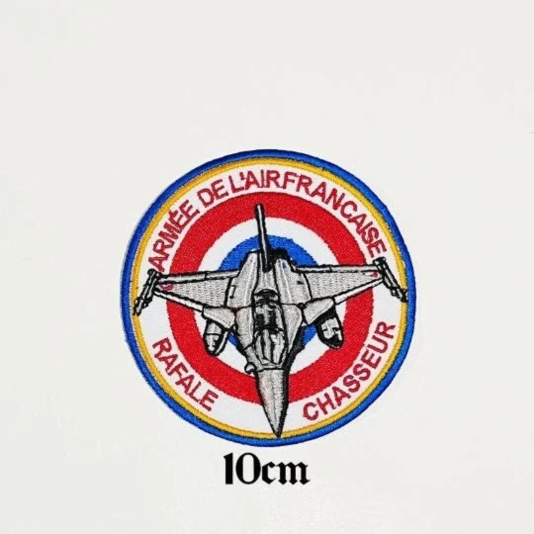 Armee De L'air Française Rafale Chasseur Embroidered Patch Badge Sew ...