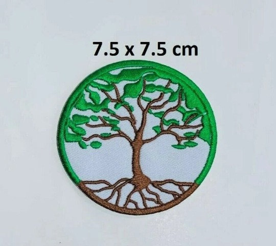 Pine Celtic Tree, Tree of Life Applique DIY Embroidered Sew ...