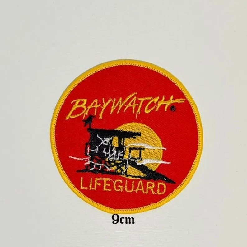 Baywatch Lifeguard Embroidered Patch Badge Sew / Iron on for Jacket ...