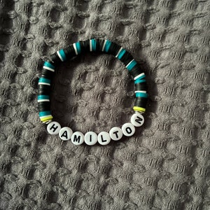 Lewis Hamilton Formula 1 Beaded Fan Bracelet - Etsy Canada