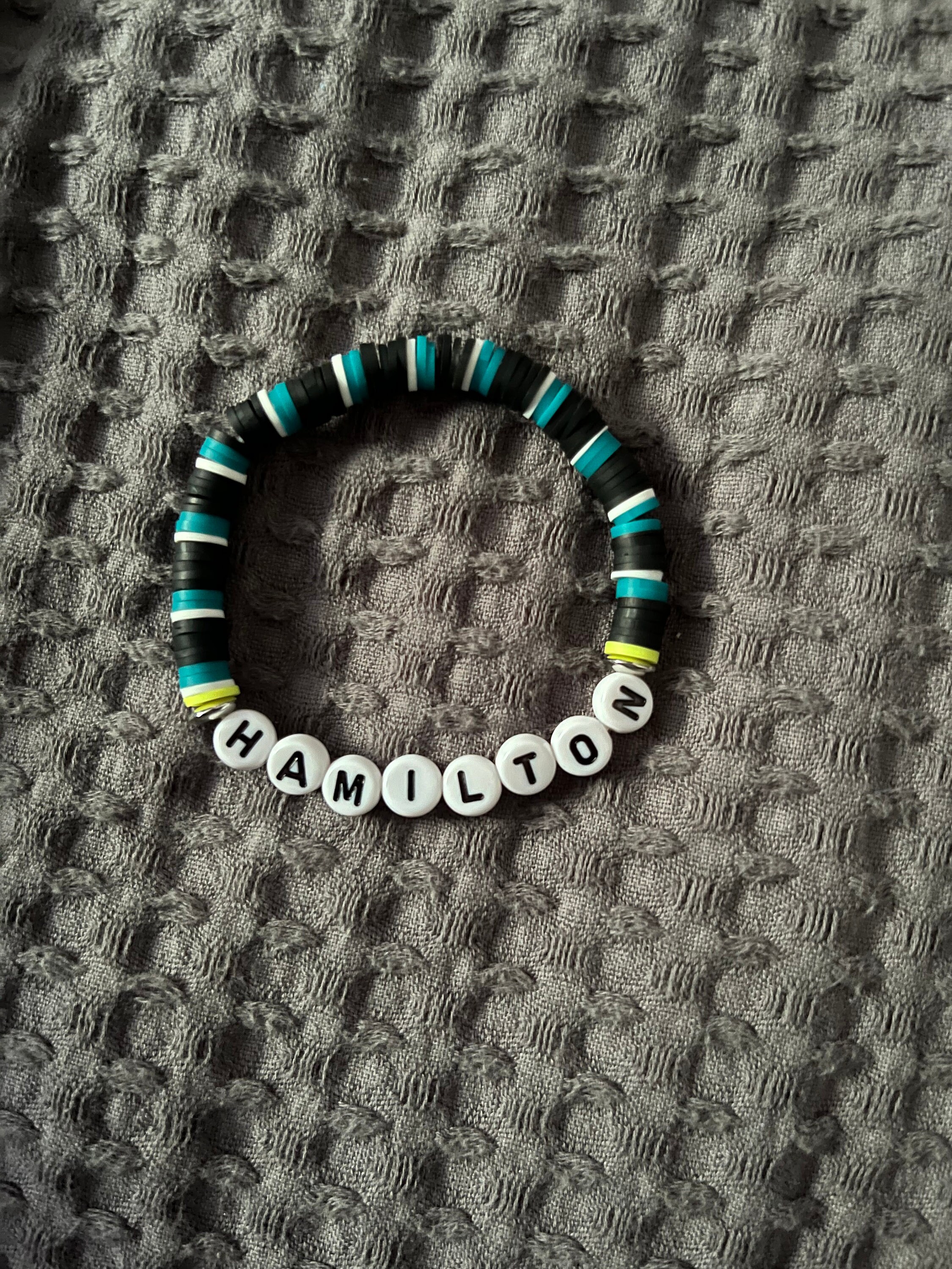 Lewis Hamilton Formula 1 Beaded Fan Bracelet - Etsy Canada