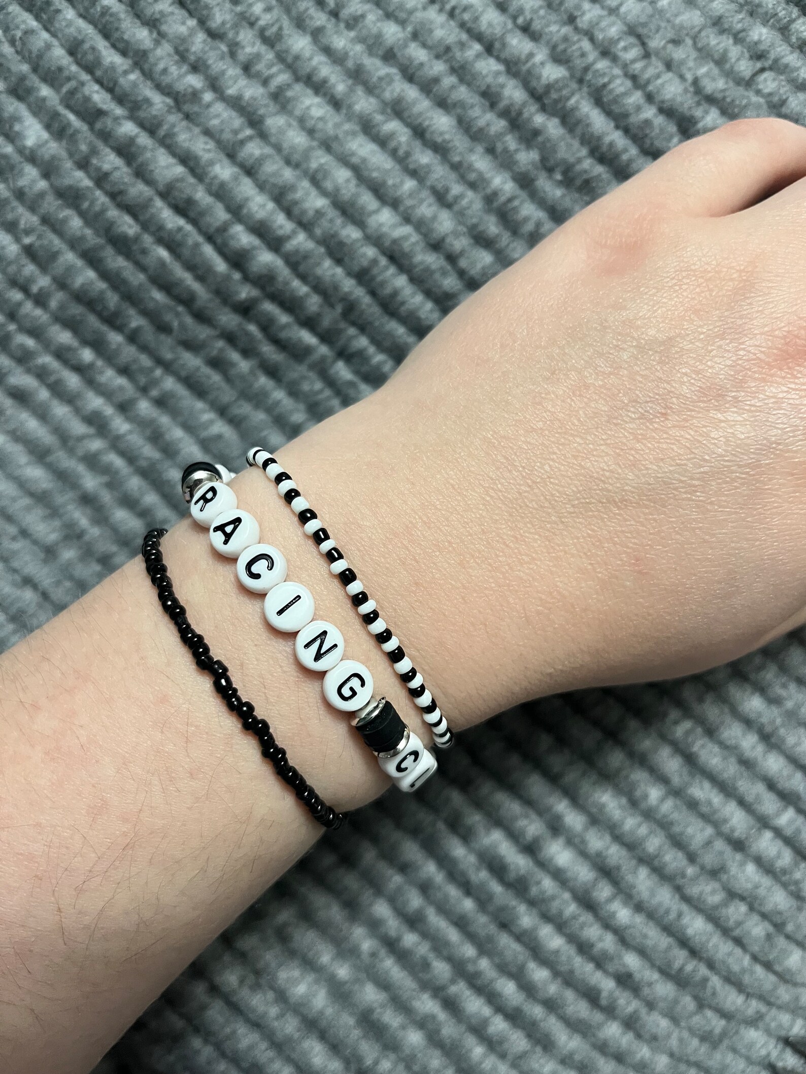 Sunday Racing Club Formula 1 Beaded Fan Bracelet - Etsy