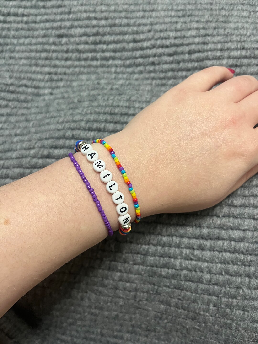 Lewis Hamilton Formula 1 Beaded Fan Bracelet - Etsy