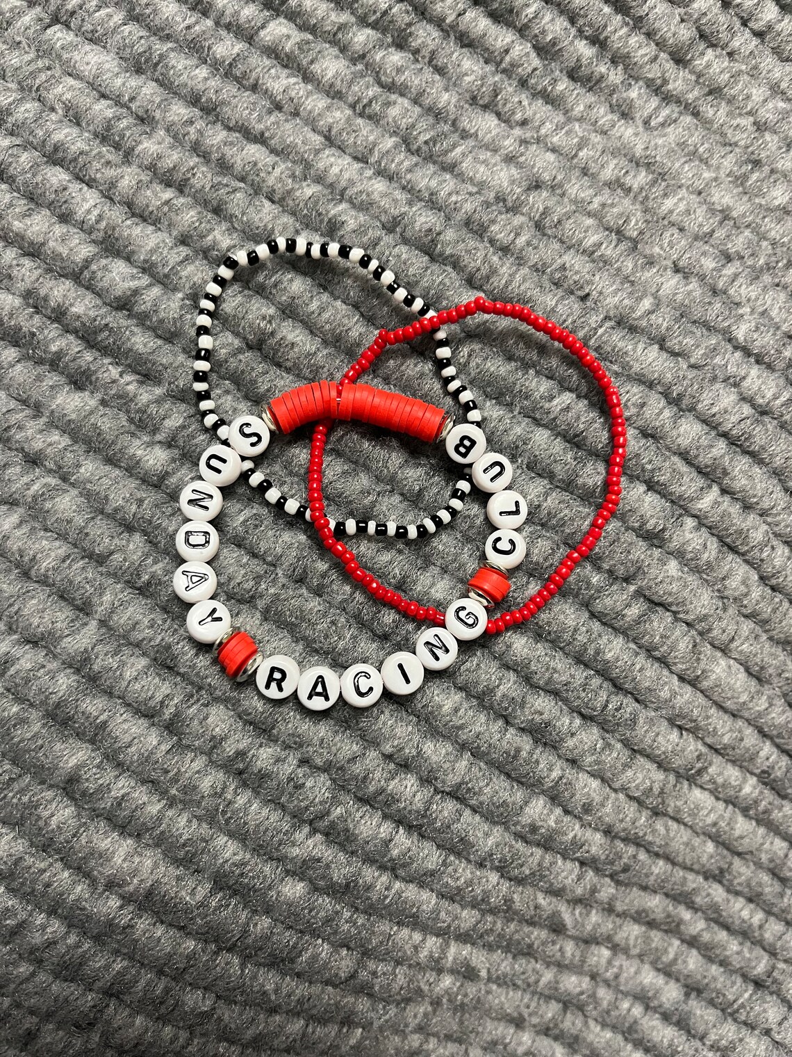 Sunday Racing Club Formula 1 Beaded Fan Bracelet - Etsy