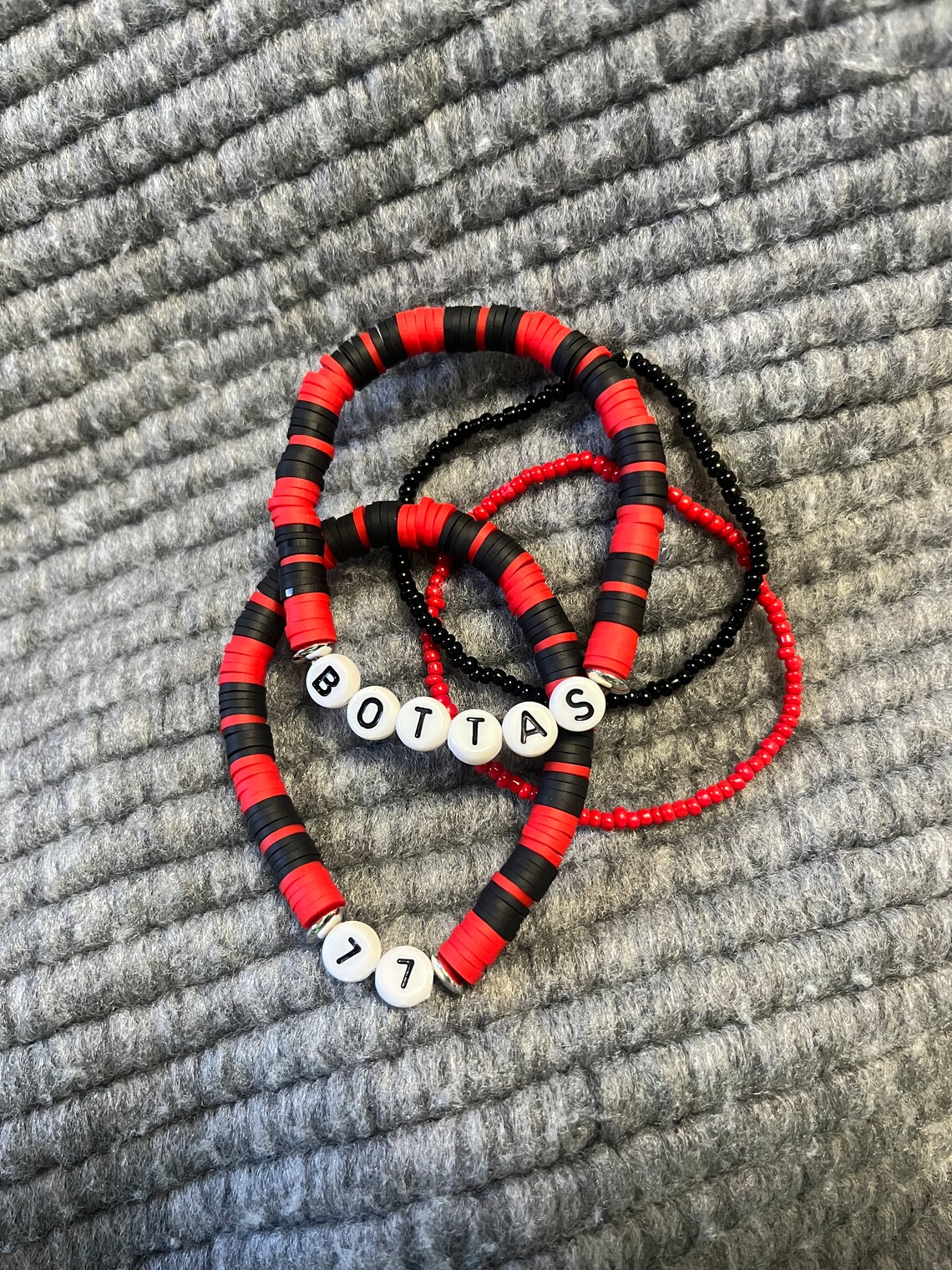 Valtteri Bottas Formula 1 Beaded Fan Bracelet - Etsy