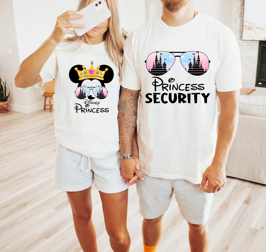 Princess Security Shirt, Disneyland Princess Shirt, Family Trip ...