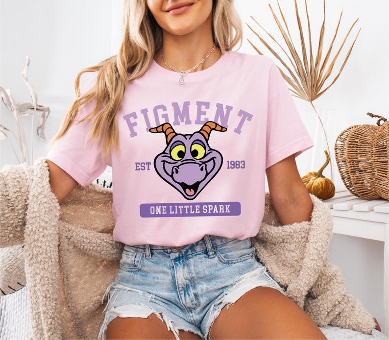 Purple Dragon Shirt, Magical Theme Park T-shirt, Fantasy Dragon Graphic ...