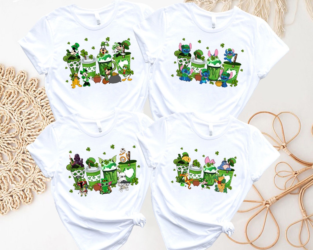 Disney St Patrick's Day Shirt, Star Wars St Patrick's Day, Princess St ...